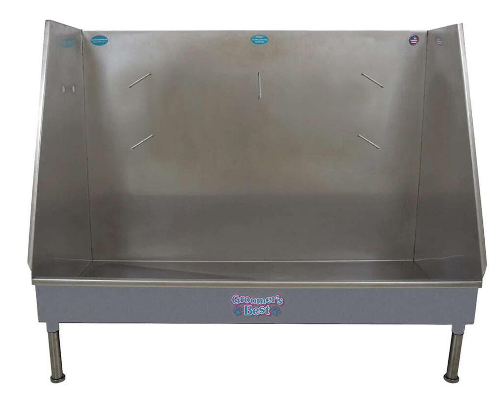 Groomer's Best Stainless Steel Walk-in Bathing Tub – AdeoPets