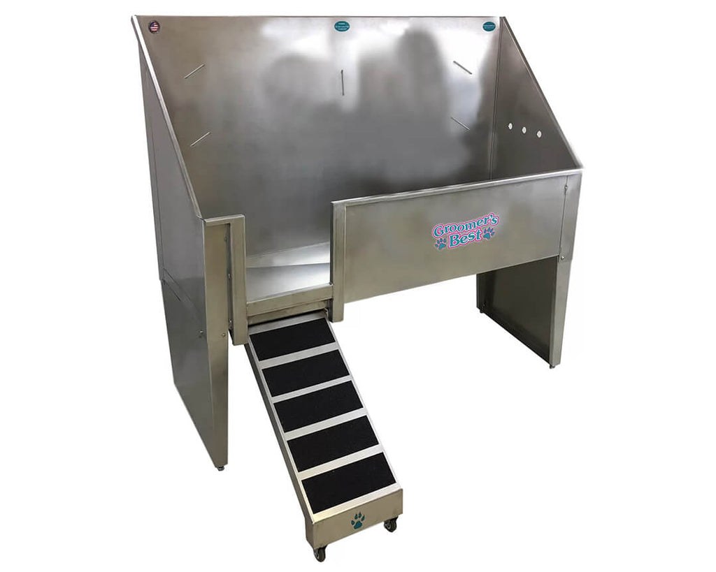 Groomer's Best Walk-Through Bathing Tub – AdeoPets