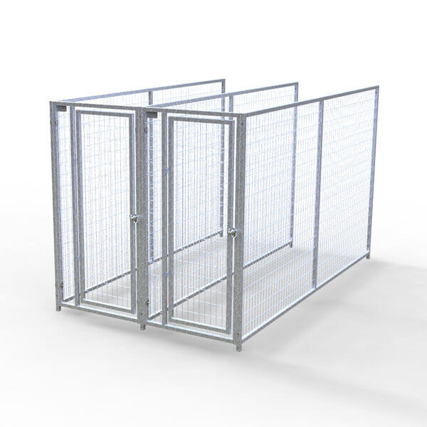 TK Products Pro-Series Backless Multi-Dog Kennels for Indoor/Outdoor ...