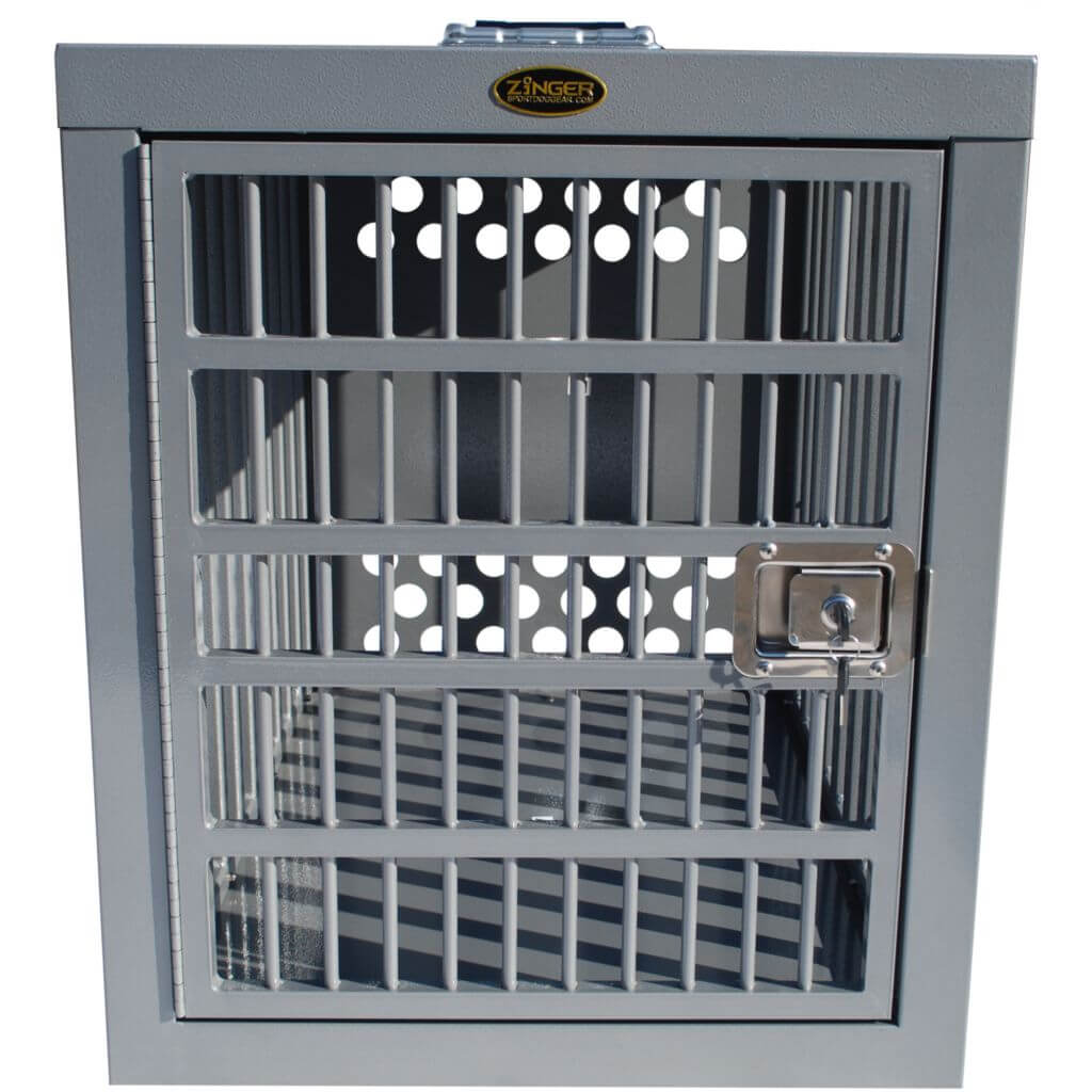 Zinger Heavy Duty Aluminum Dog Crate - Built for Working Dogs – AdeoPets