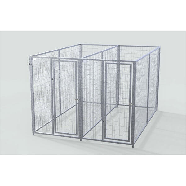 TK Kennels Pro-Series Enclosed Multi-Dog Kennel for Indoor/Outdoor Use ...