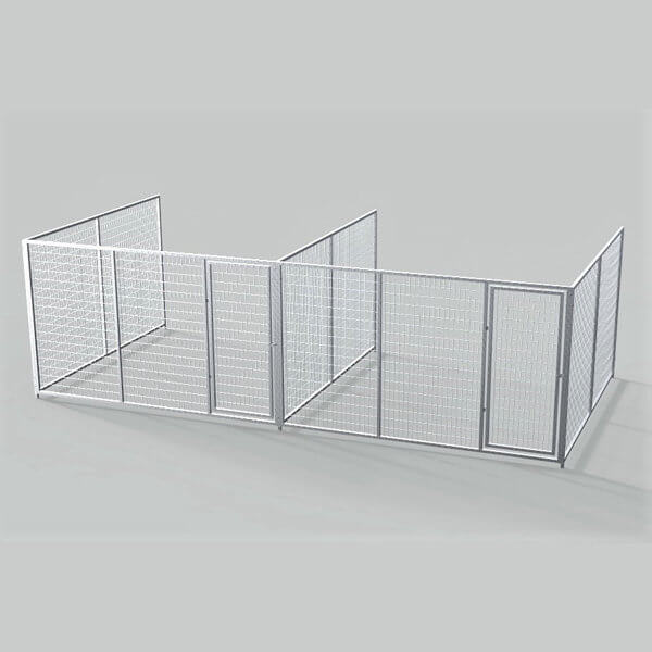 TK Products Pro-Series Backless Multi-Dog Kennels for Indoor/Outdoor ...