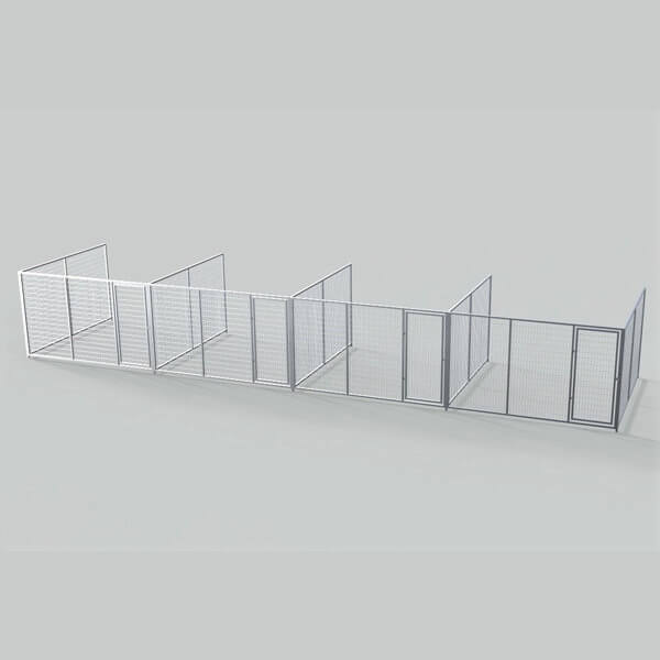 TK Products Pro-Series Backless Multi-Dog Kennels for Indoor/Outdoor ...